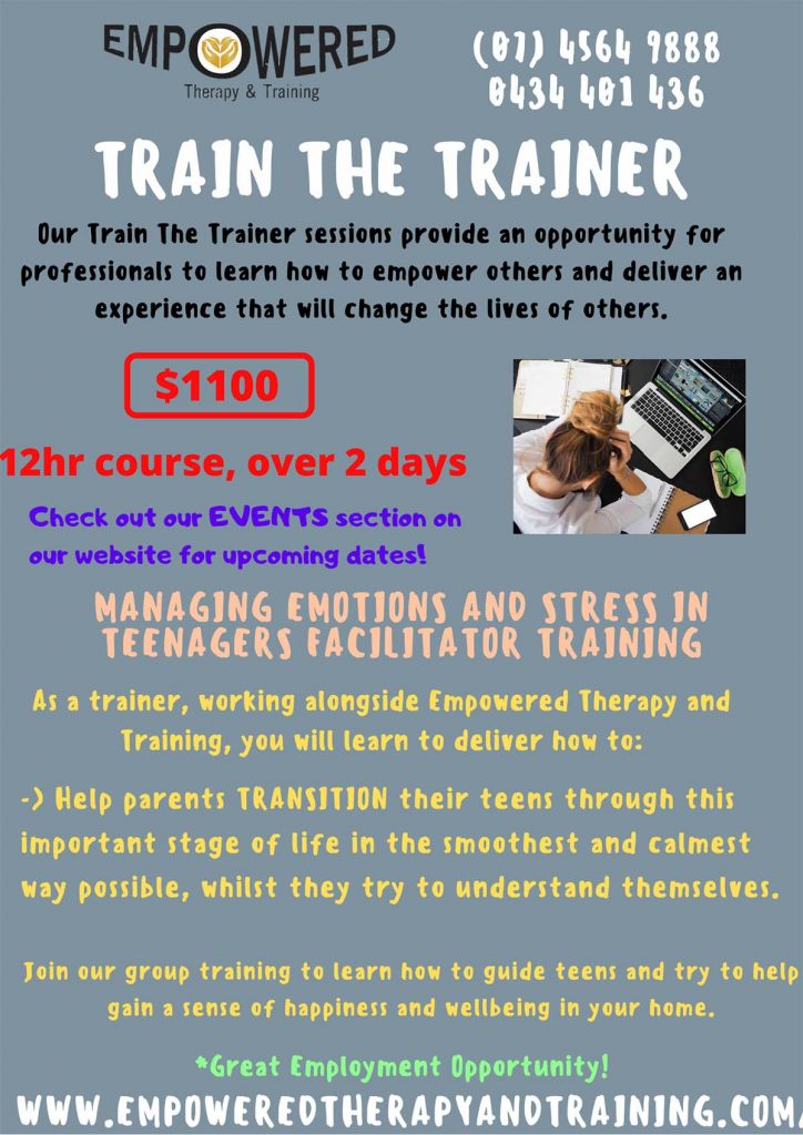 Emotion and Stress Management Facilitator Course | Empowered