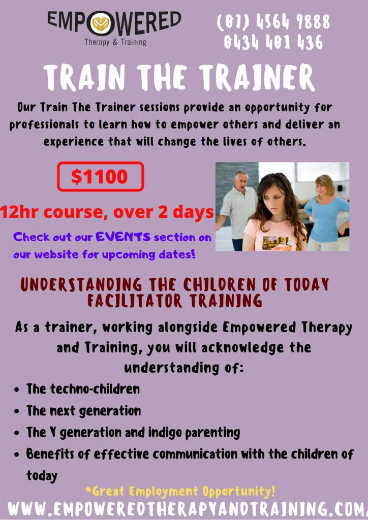Understanding Children of Today Facilitator | Empowered Therapy