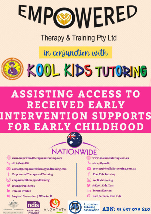 Early Intervention for Early Childhood - Empowered Therapy & Training