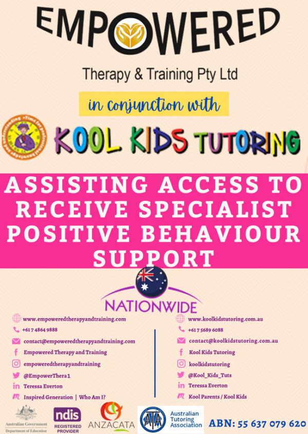 Specialist Positive Behaviour Support - Empowered Therapy & Training