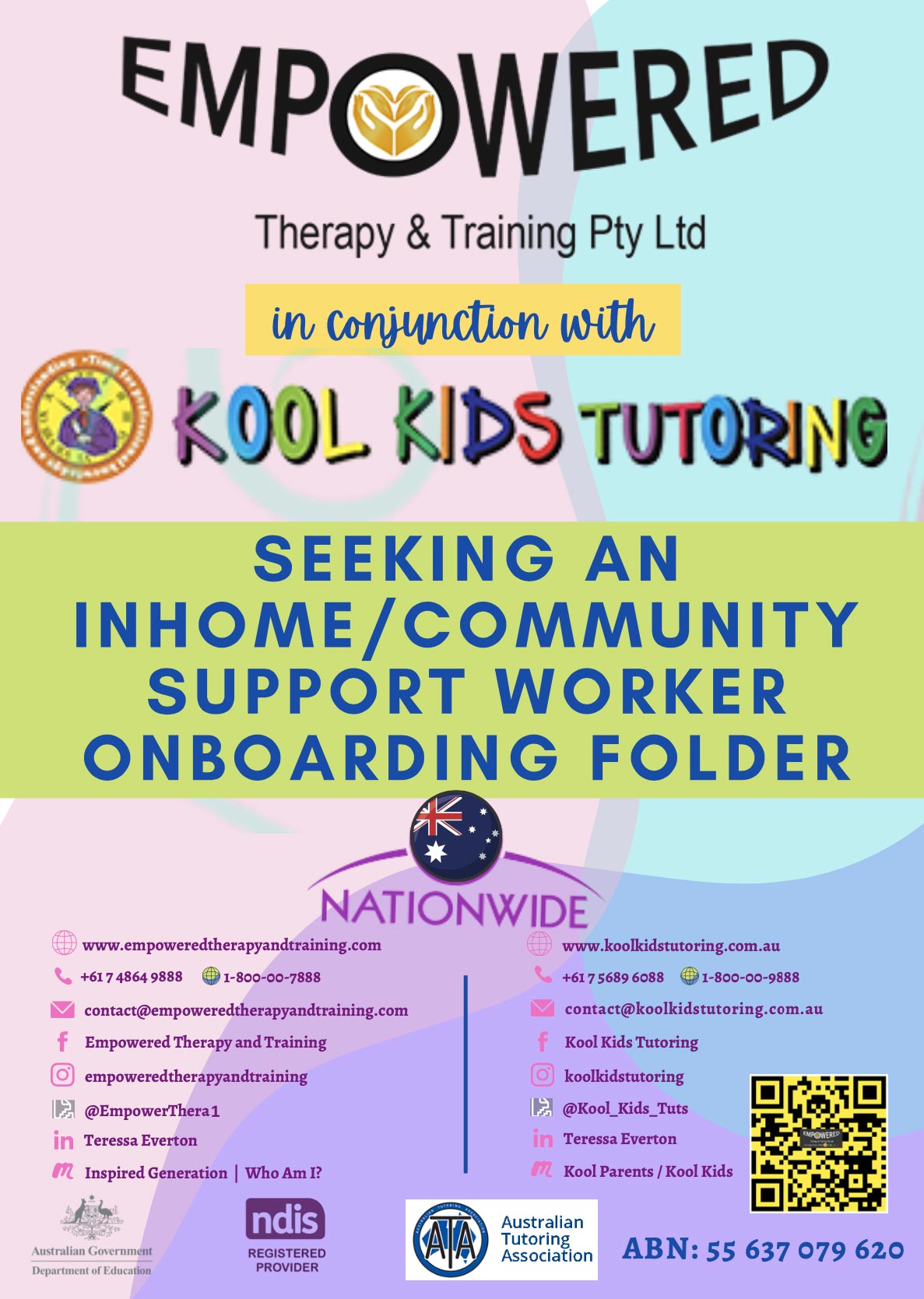 Support Worker | Empowered Therapy & Training